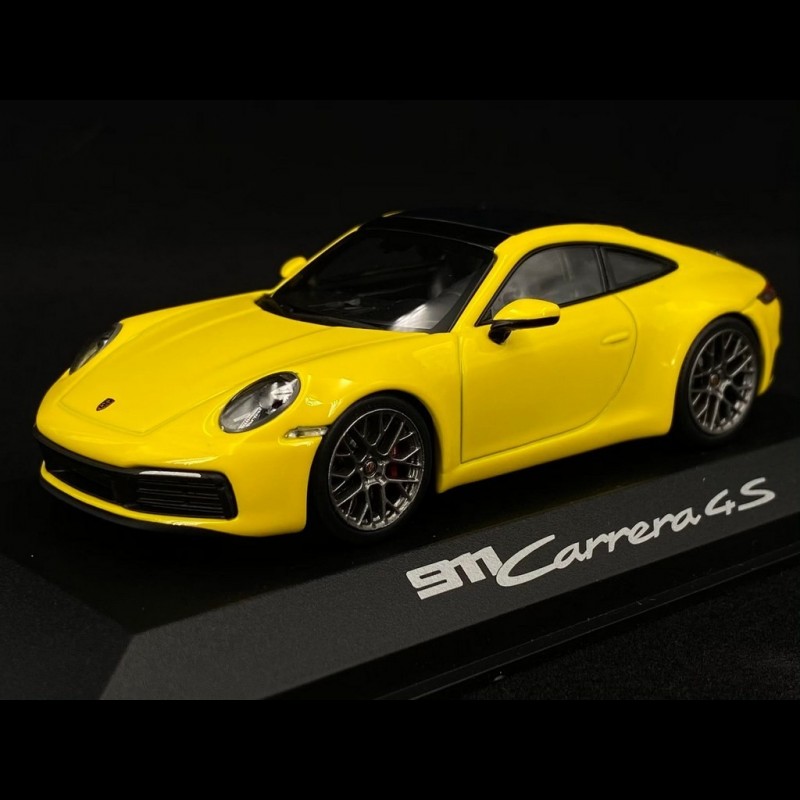 Porsche 911 type 992 Carrera 4S Coupé 2019 Racing yellow 1/43 ...