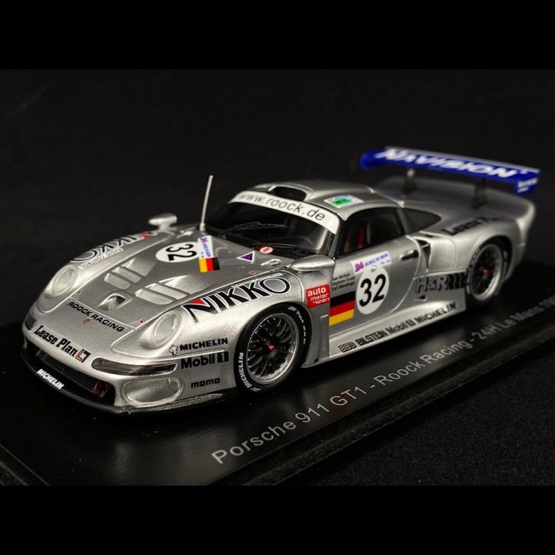 Porsche GT1 type 993 n° 32 Roock Racing Le Mans 1997 1/43 Spark S5608