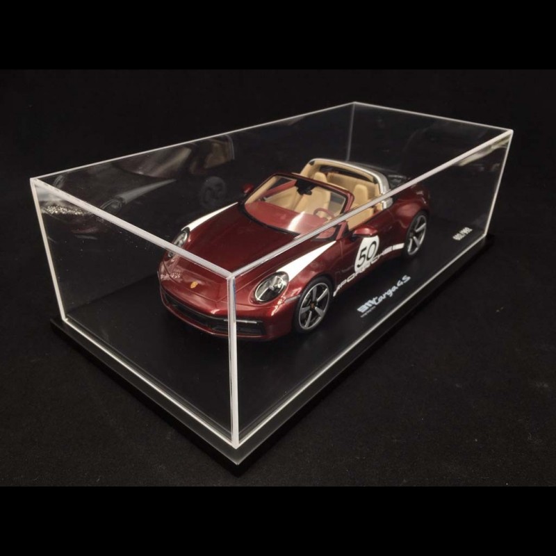 Porsche 911 Targa 4S type 992 Heritage Design Edition Cherry red 1/18 ...