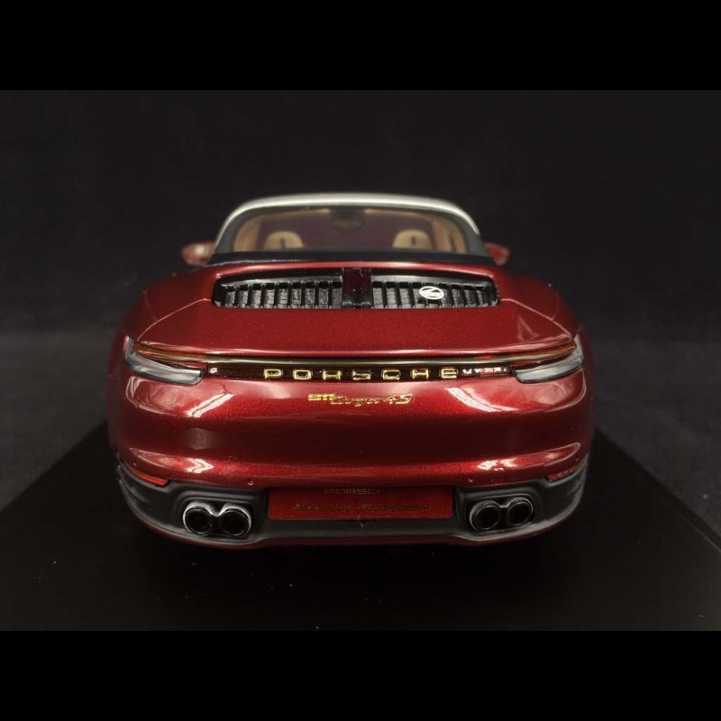 Porsche 911 Targa 4S type 992 Heritage Design Edition Cherry red 1/18 ...