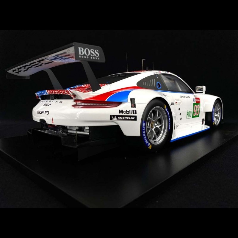 Porsche 911 RSR type 991 n° 93 Brumos 3rd LMGTE Pro Class Le Mans 2019 ...