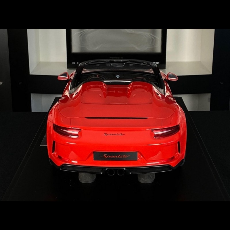 Porsche 911 Speedster type 991 2019 indian red 1/8 Minichamps 800655001