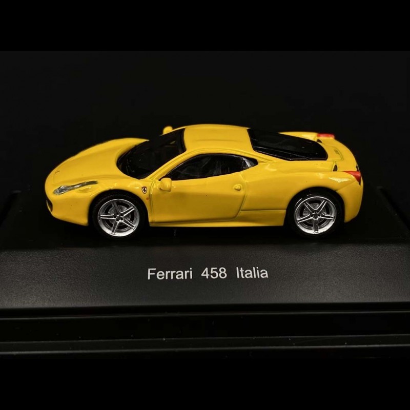 Ferrari 458 Italia 2009 yellow Giallo Modena 1/87 Schuco 452613200