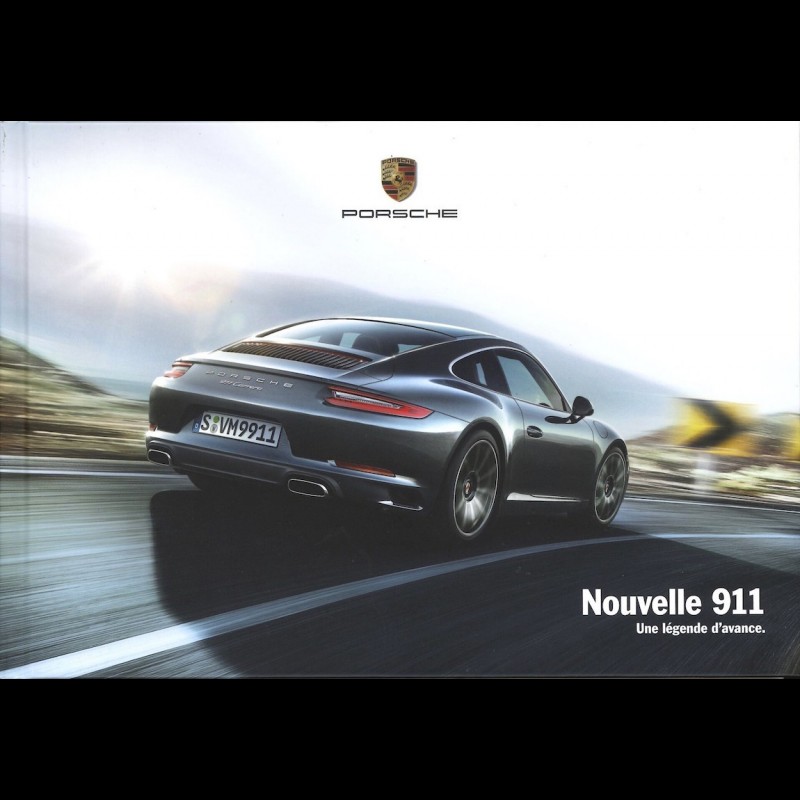 Brochure Porsche Nouvelle 911 Une légende d'avance 07/2015 en français ...
