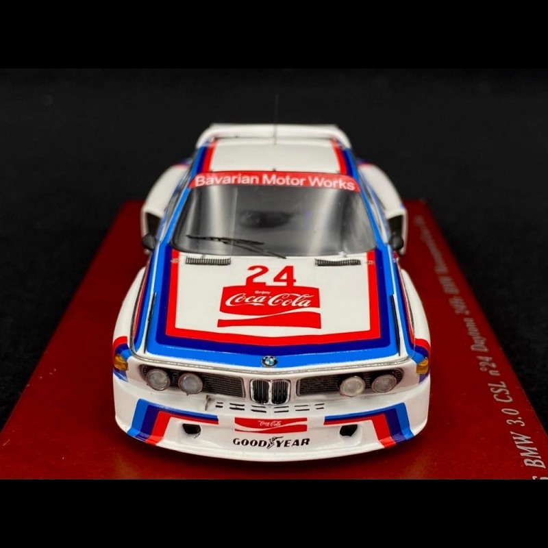 BMW 3.0 CSL BMW Motorsports n° 24 Coca-Cola 24H Daytona 1976 1/43 True ...