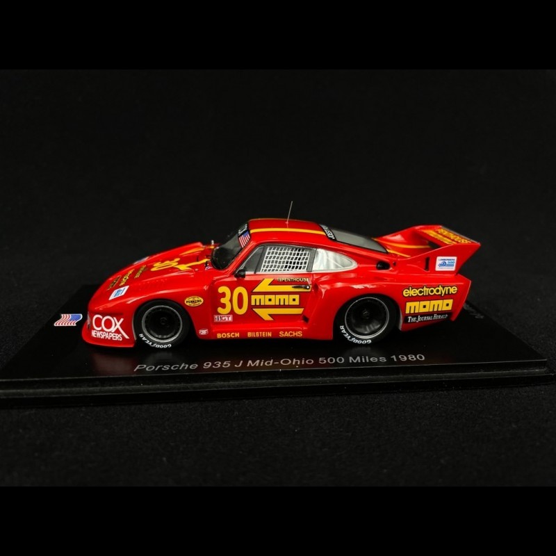 Porsche 935 J n° 30 Momo Mid-Ohio 500 Miles 1980 1/43 Spark US100