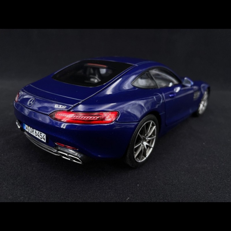 Mercedes Benz AMG GT S 2019 blue metallic 1/18 Norev 183740