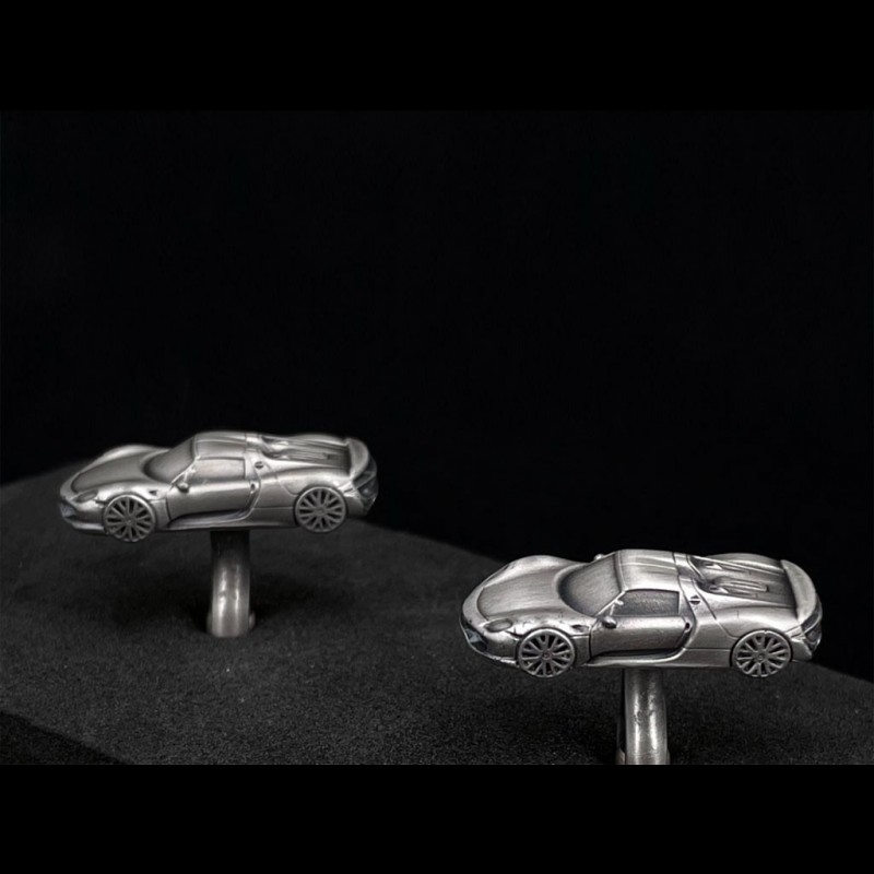 Porsche cufflinks Porsche 918 Spyder Silver Metal MAP04541013