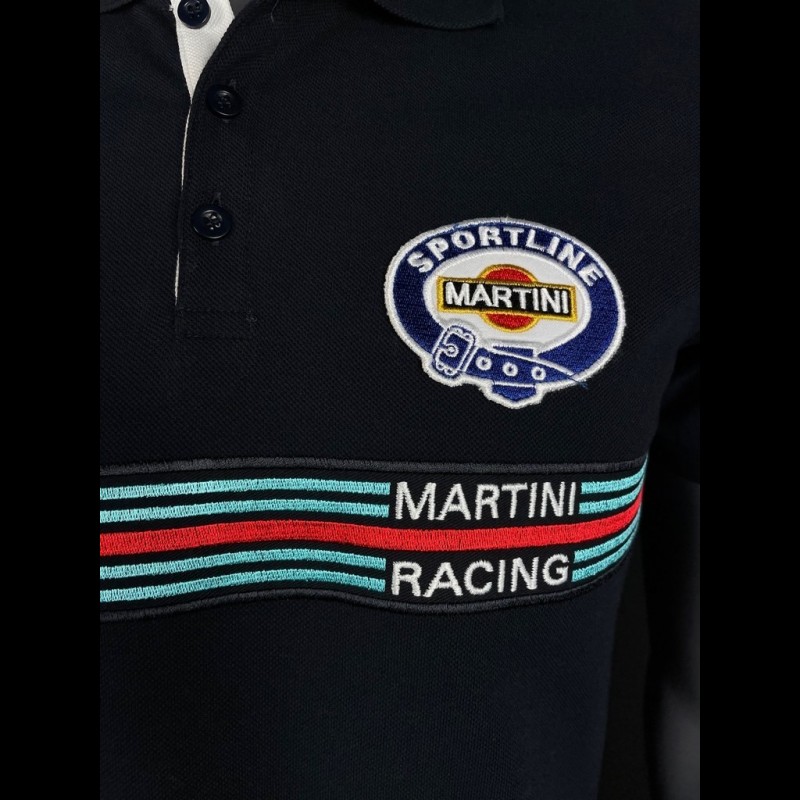 Sparco Polo shirt Martini Racing Sportline Black - 01275MRNR