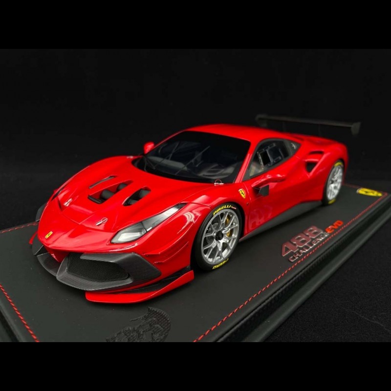 Ferrari 488 Challenge EVO 2020 red Rosso Corsa 1/18 BBR P18186E