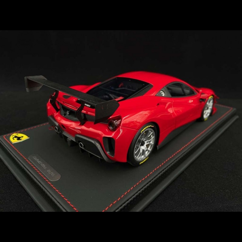 Ferrari 488 Challenge EVO 2020 red Rosso Corsa 1/18 BBR P18186E