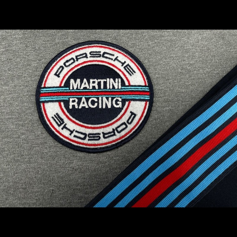 Porsche Jacke Martini Racing Fullzip Sweat Heather grau / Navy blau ...