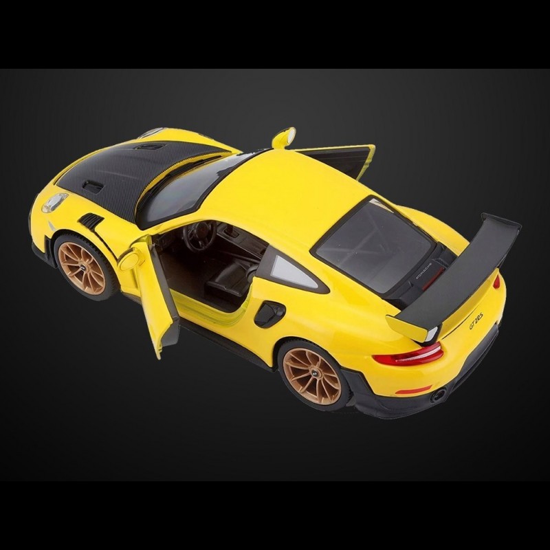 Porsche 911 GT2 RS type 991 phase II 2018 gelb / Kohlenstoff ...