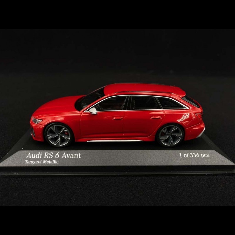 Audi RS6 Avant 2019 Tango red 1/43 Minichamps 410018010