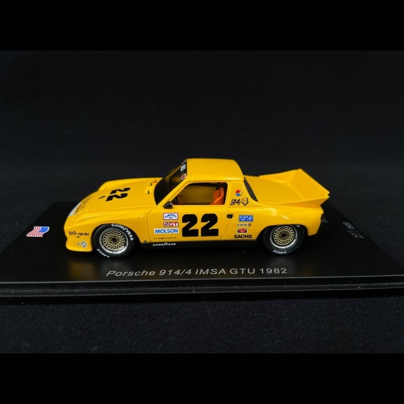 Porsche 914 /4 n° 22 IMSA GTU 1982 1/43 Spark US056