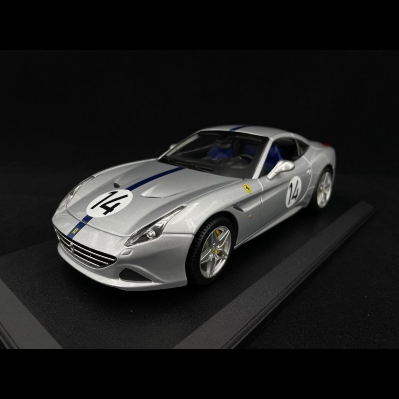Ferrari California T n° 14 "The Hot Rod" 70th anniversary silver / blue ...