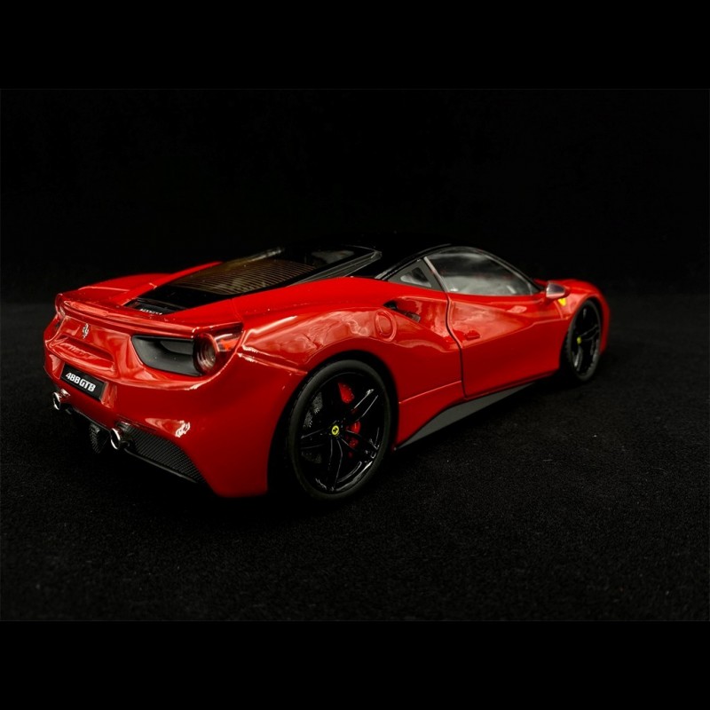 Ferrari 488 GTB Red 1/18 Bburago 16905R
