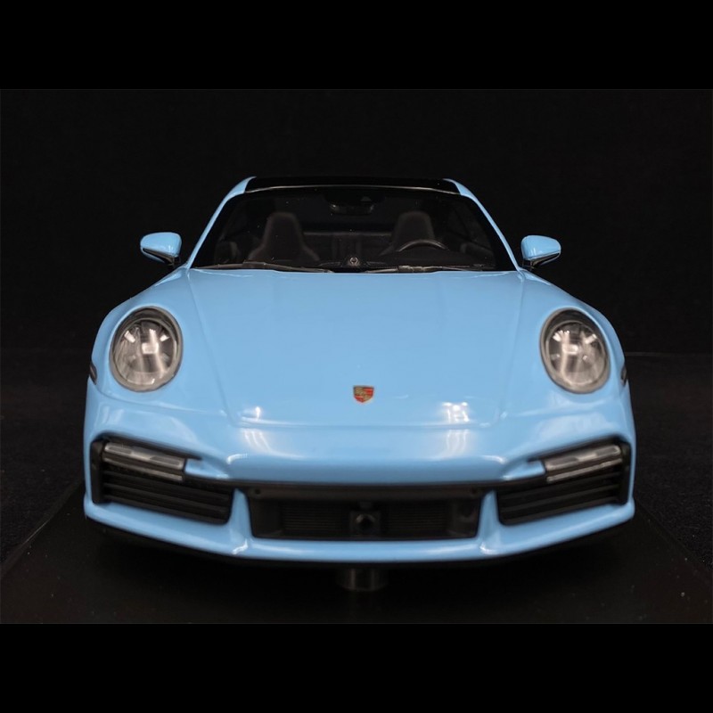 Porsche 911 Turbo S Type 992 2020 Gulf Blue 1/18 Minichamps 153069076 ...