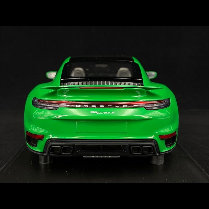 Porsche 911 Turbo S Type 992 2020 Python Green 1/18 Minichamps ...
