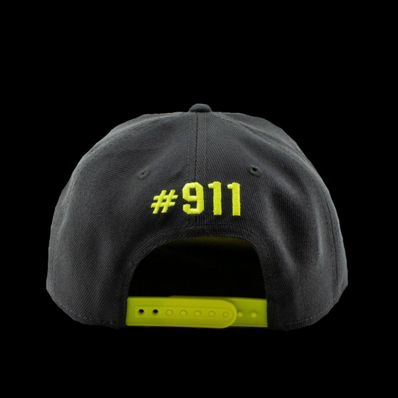 Casquette Manthey-Racing Grello visère plate grise / jaune MG-20-010