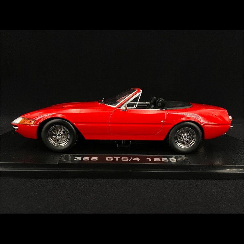 Ferrari 365 GTS Daytona Cabriolet 1969 Rouge 1/18 KK Scale KKDC180611