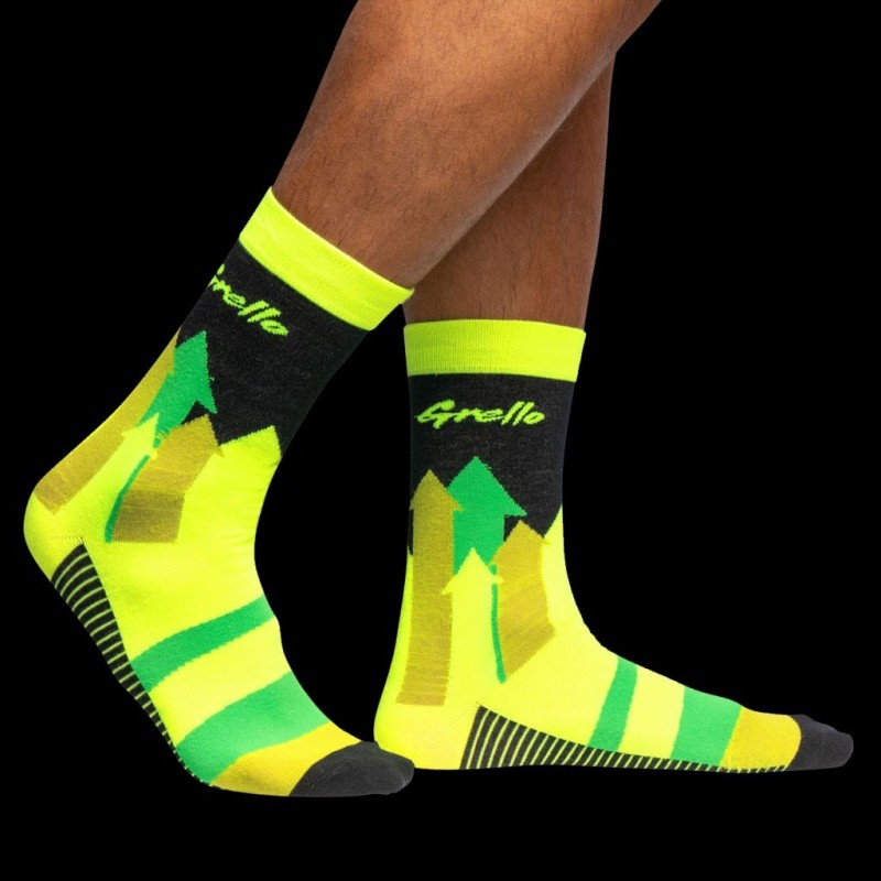 Manthey Racing socks Porsche 911 GT3 R Grello yellow / green - unisex