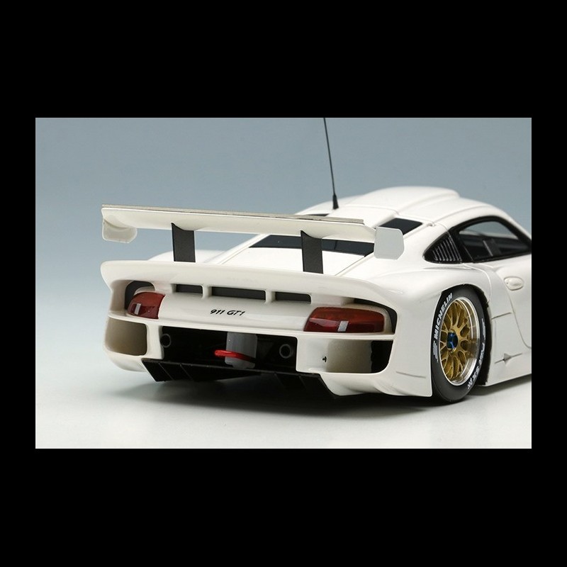 Porsche 911 GT1 Evo Type 996 1997 Grand Prix White 1/43 Make Up Vision ...