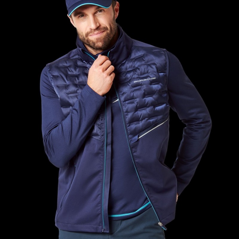 Porsche Jacket Sports Collection Sleeveless vest Dark blue WAP532M0SP - men