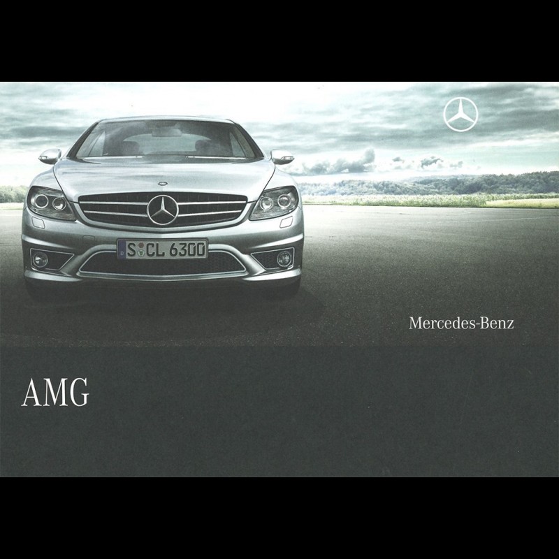 Mercedes Brochure Mercedes-Benz AMG 2007 11/2007 in french AG004050-01