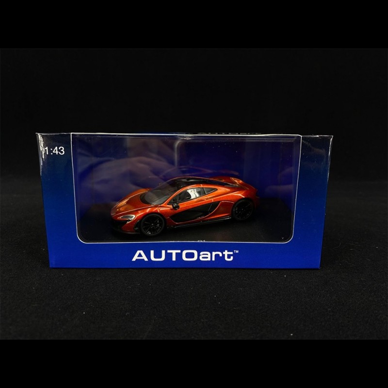 McLaren P1 2013 Metallic Orange Volcano 1/43 AutoArt 56012