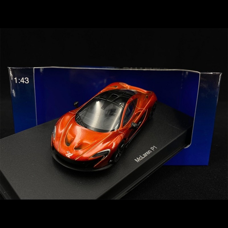 McLaren P1 2013 Metallic Orange Volcano 1/43 AutoArt 56012