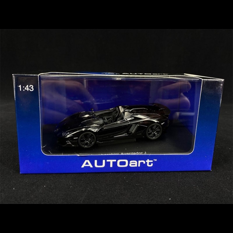 Lamborghini Aventador J 2012 Black 1/43 AutoArt 54653