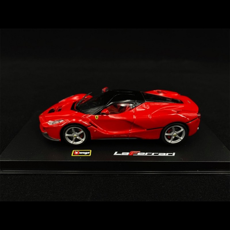 Ferrari LaFerrari Red Black Signature 1/43 Bburago 36902