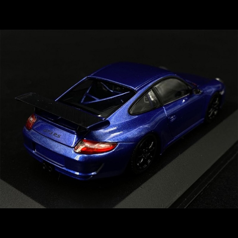 Porsche 911 GT3 RS Type 997 2006 bleu cobalt metallisé 1/43 Minichamps 400066001