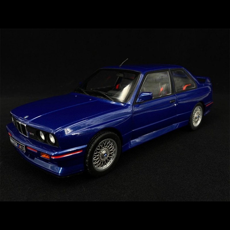 BMW E30 M3 1990 Bleu Maurice 1/18 Solido S1801509