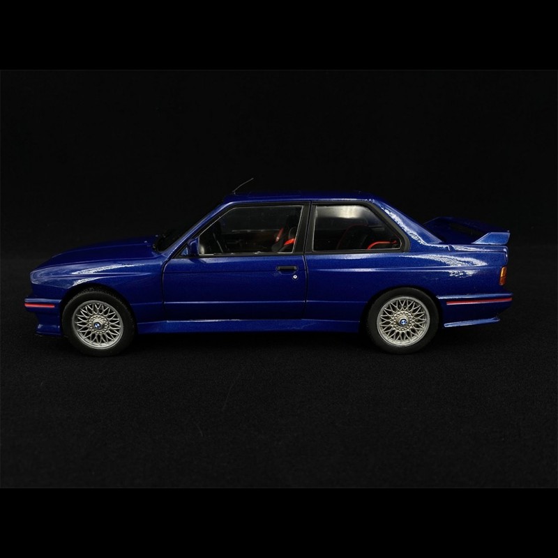 BMW E30 M3 1990 Bleu Maurice 1/18 Solido S1801509