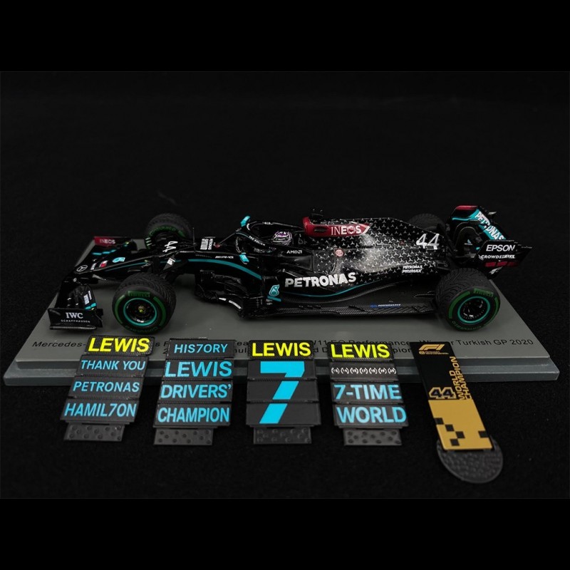 Mercedes - AMG Petronas F1 n° 44 World Champion 2020 Hamilton 1/43 ...