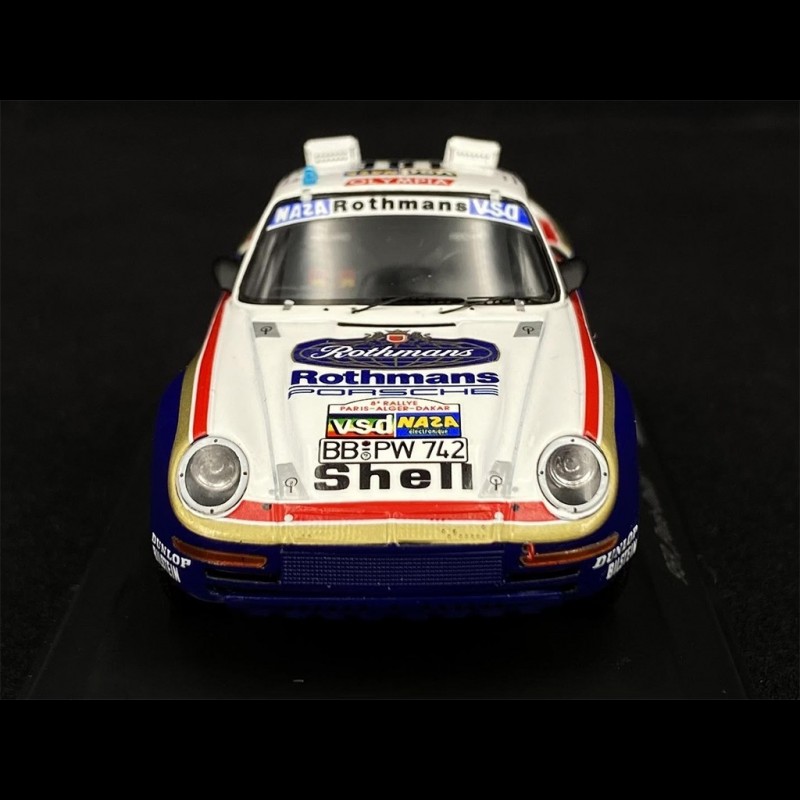 Porsche 959 n° 186 Vainqueur Rallye Paris - Dakar 1986 Rothmans 1/43 ...