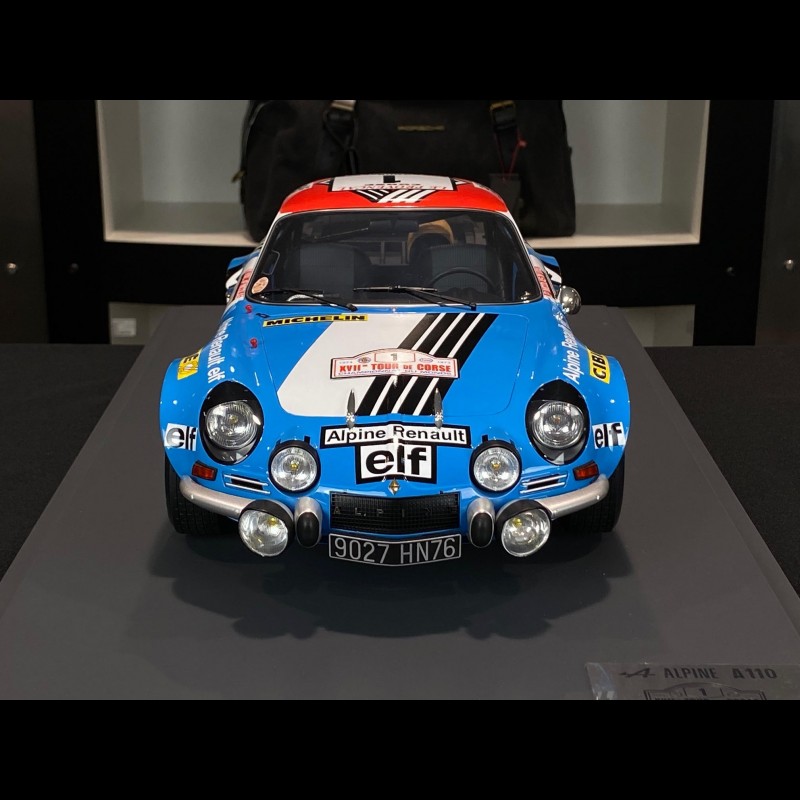 Alpine A110 n° 1 Vainqueur Tour de Corse 1973 1/8 GT Spirit GTS800702