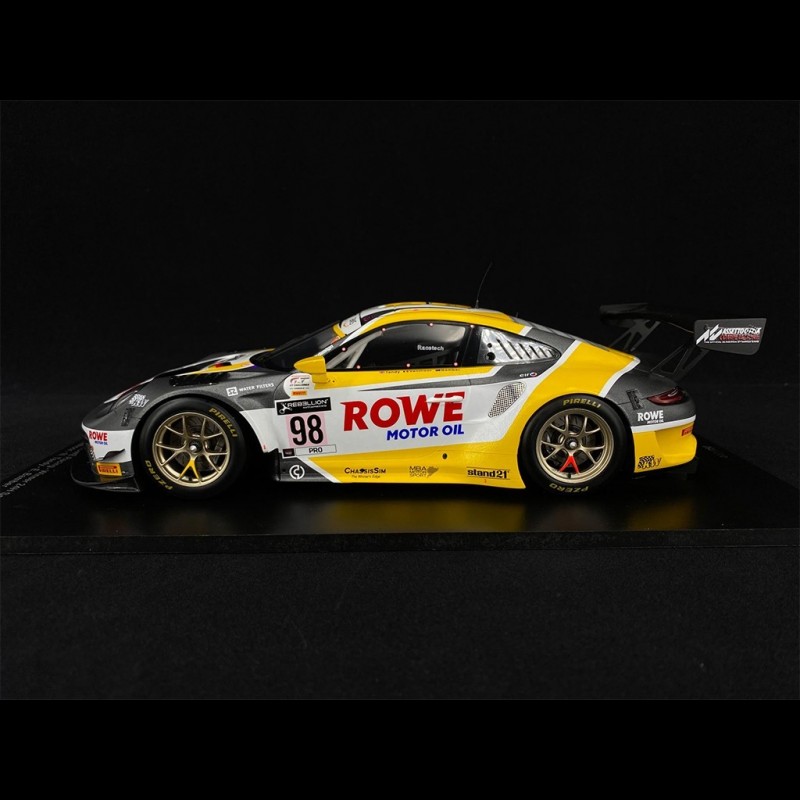 Porsche 911 GT3 R Type 991 n° 98 ROWE Racing Winner Spa 2020 1/18 Spark ...