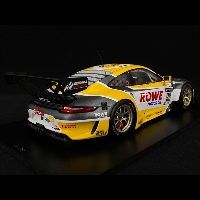Porsche 911 GT3 R Type 991 n° 98 ROWE Racing Winner Spa 2020 1/18 Spark ...
