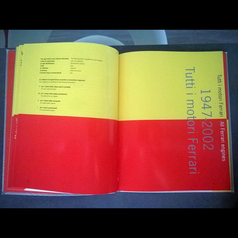 Book Ferrari Tutti I Motori / All Ferrari Engines in Italian English ...