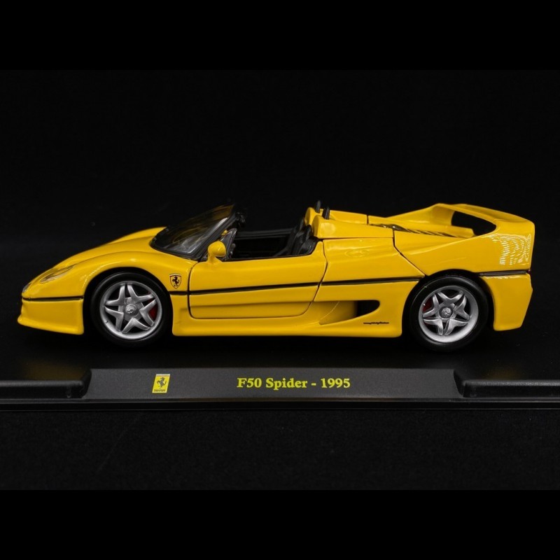 Ferrari F50 Spider Yellow 1995 1/24 Bburago