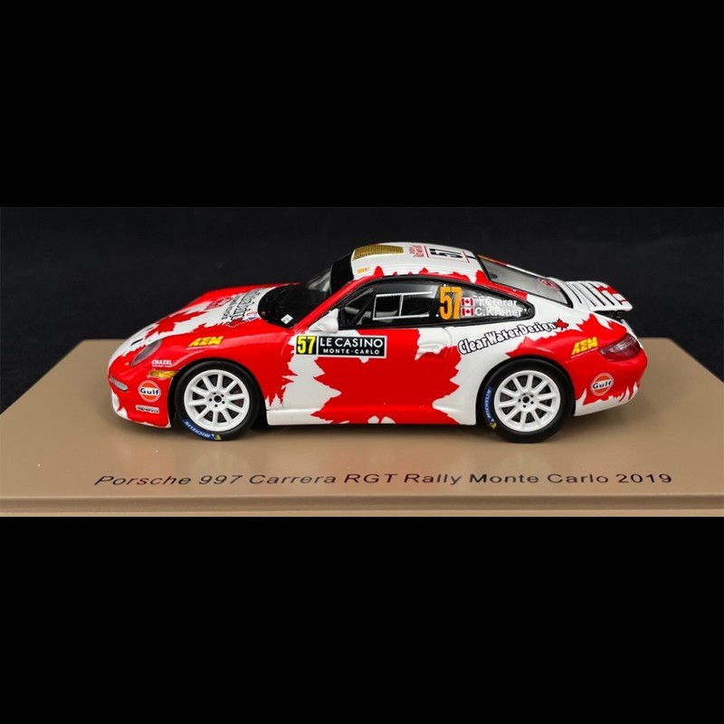 Porsche 911 Carrera RGT Type 997 n° 57 Rallye Monte Carlo 2019 1/43 ...