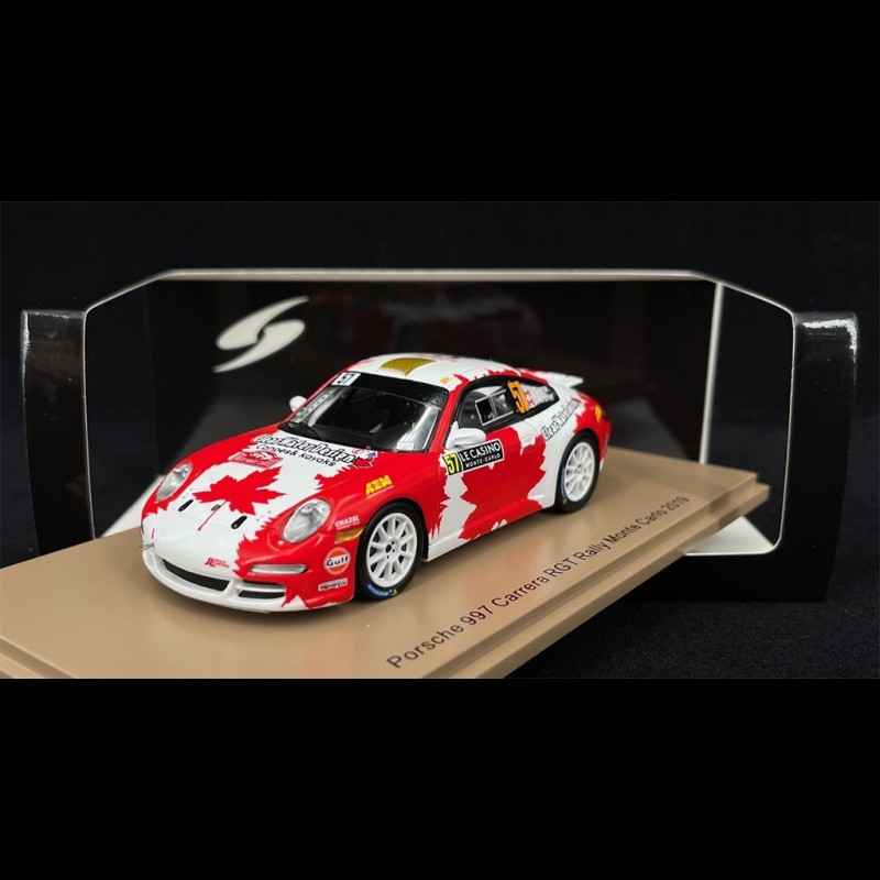 Porsche 911 Carrera RGT Type 997 n° 57 Rally Monte Carlo 2019 1/43 ...