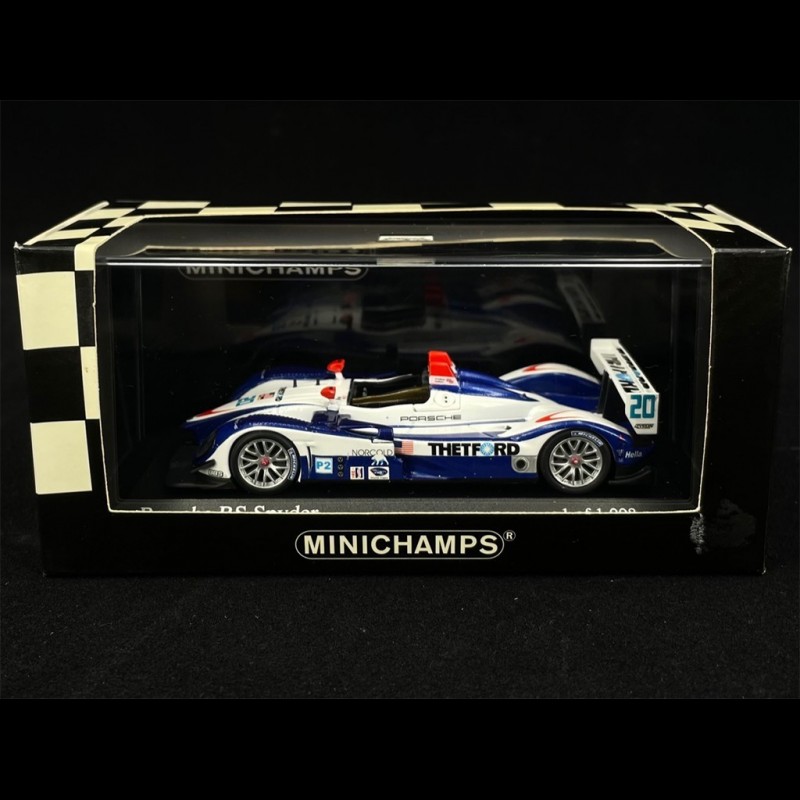 Porsche RS Spyder GP ALMS Utah 2007 n° 20 1/43 Minichamps 400076620