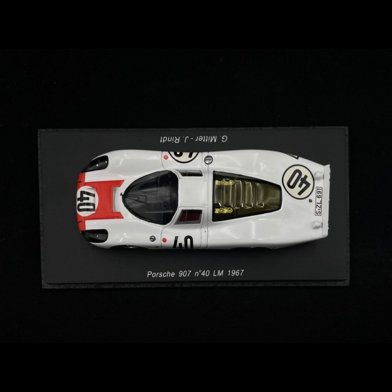 Porsche 907 Le Mans 1967 N°40 1/43 Spark S3477