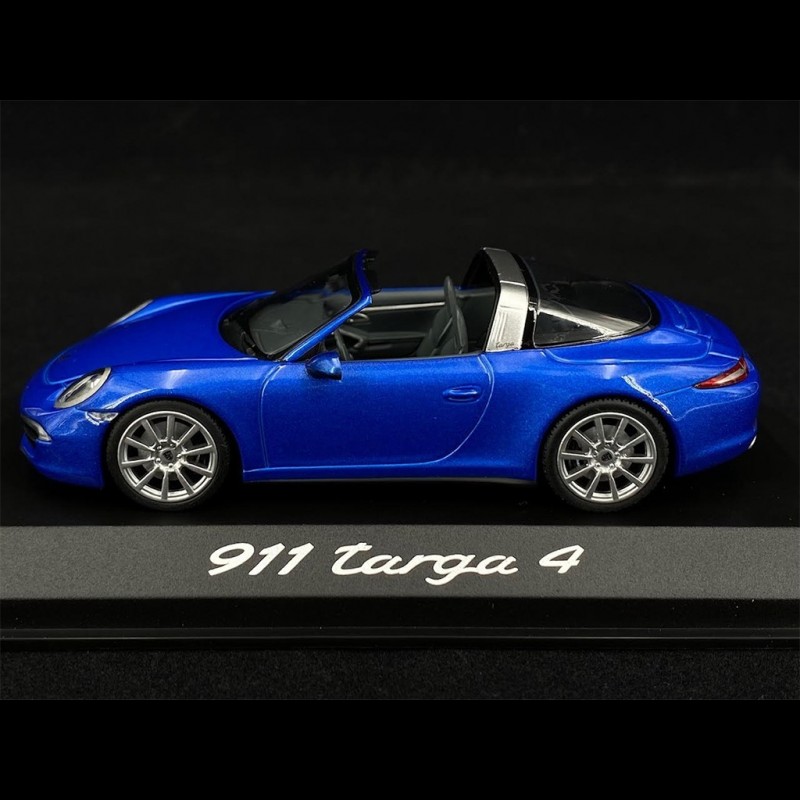 Porsche 911 type 991 Targa 4 2013 Sapphire Blue Metallic 1/43 ...