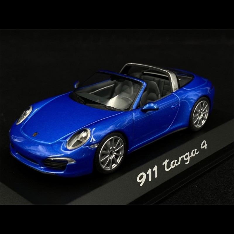 Porsche 911 type 991 Targa 4 2013 Sapphire Blue Metallic 1/43 ...