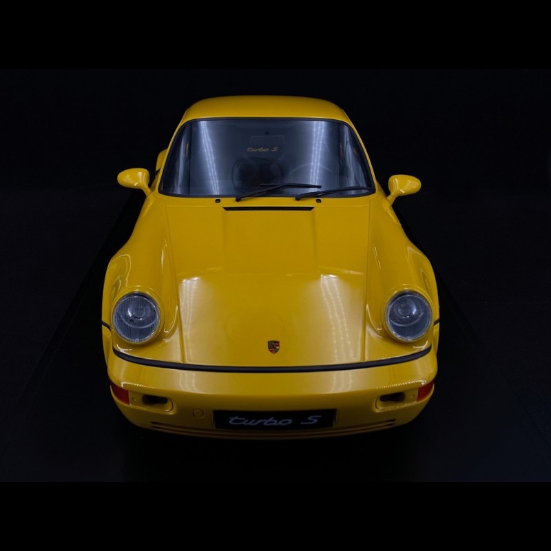 Porsche 911 Turbo S Type 964 1992 Speed yellow / Lightweight 1/8 ...